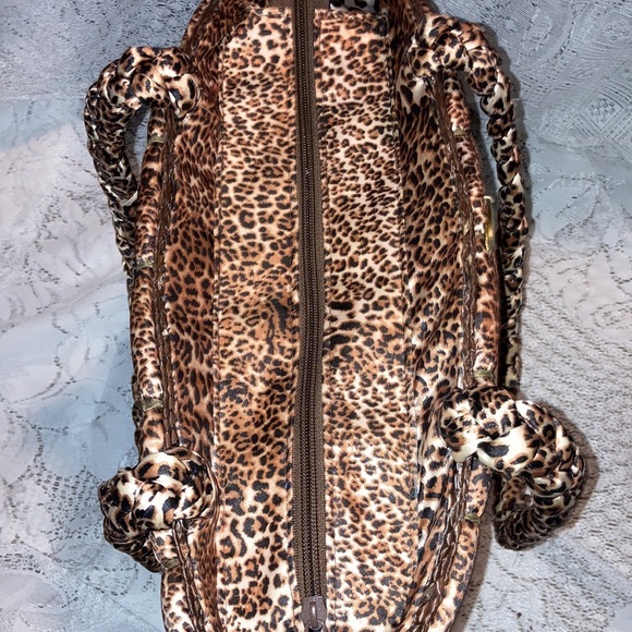 Cappelli Straworld | Bags | Cappelli Straworld Animal Print Wickersatin ...